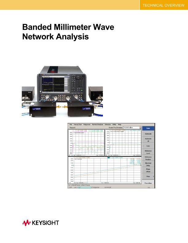 Banded Millimeter Wave Network Analysis PDF Asset Page | Keysight